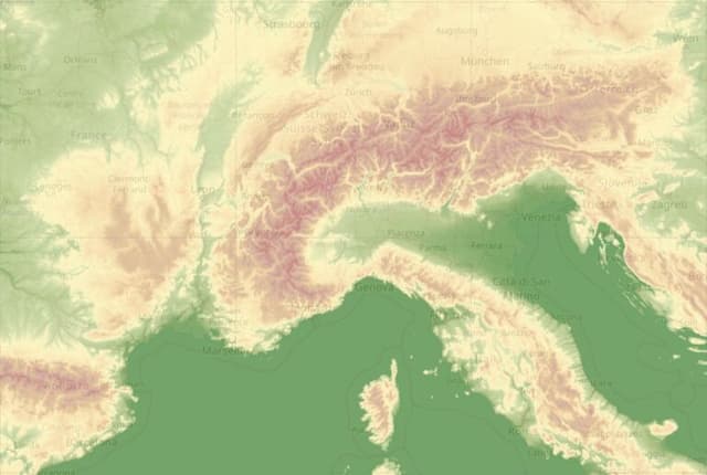 Relief maps